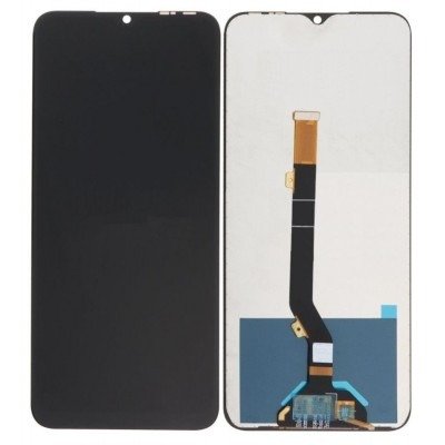 Display for Tecno Spark 9 Pro - Black (display glass combo folder)
